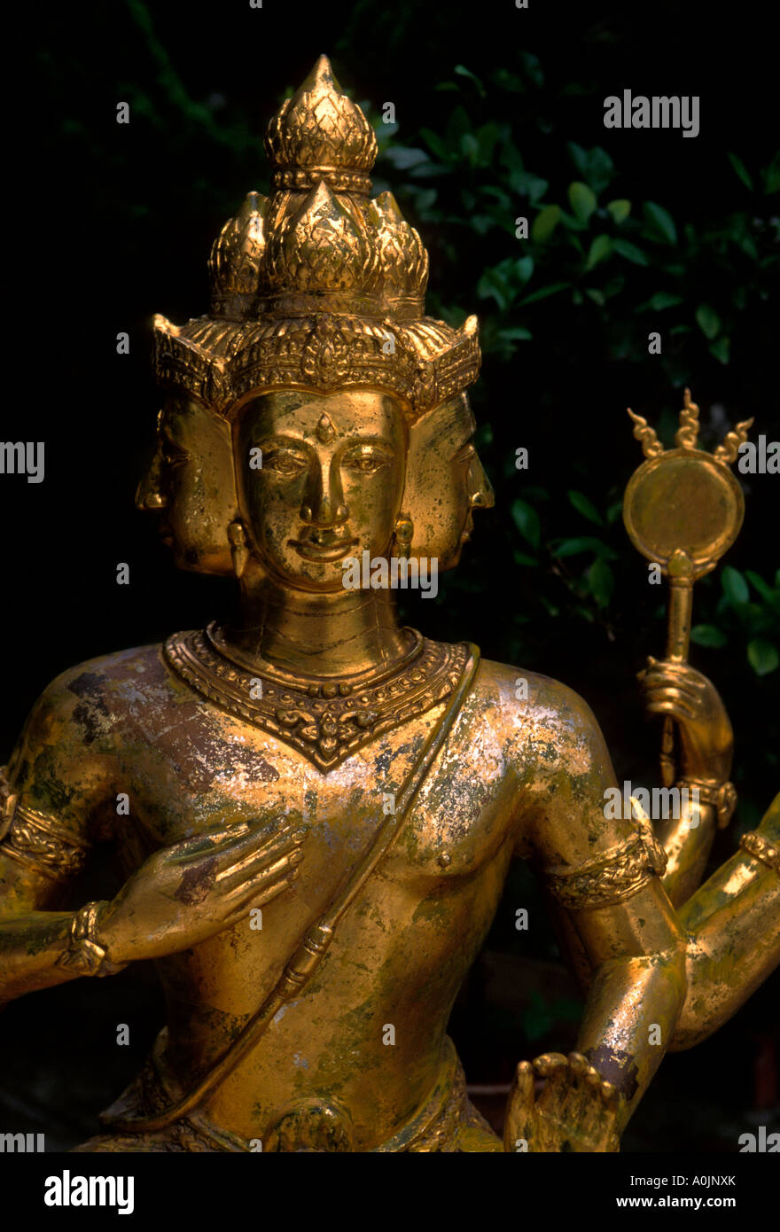 four-faced Buddha statue, Buddha, Chuk Lam Shim Yuen, Bamboo Forest ...
