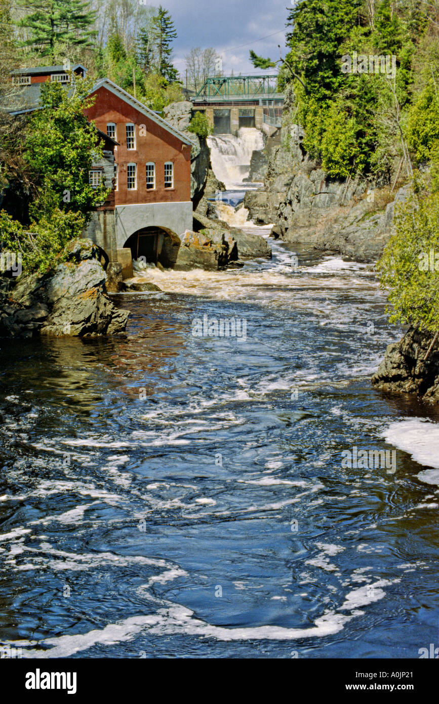Power house Saint George N B Stock Photo - Alamy