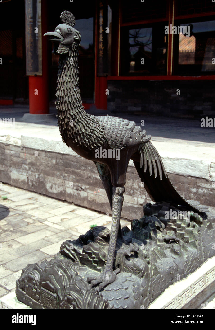 Phoenix Statue Forbidden City Beijing China Stock Photo - Alamy