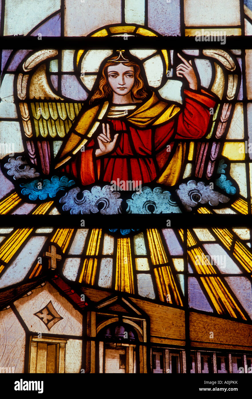 stained glass, San Rafael Arcangel, Mission San Francisco de Asis ... stained glass, San Rafael Arcangel, Mission San Francisco de Asis ...