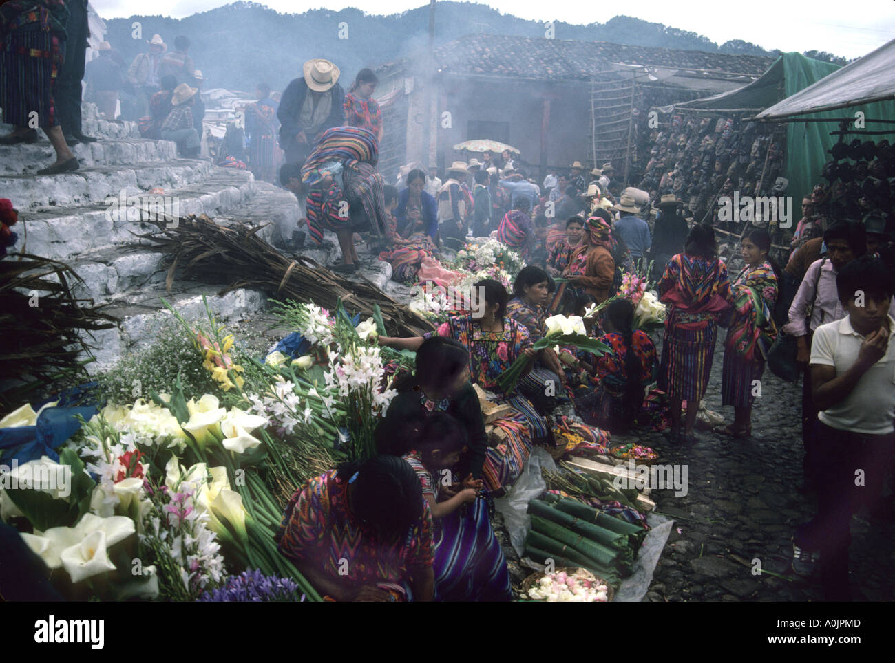Chichicastenango market, Guatemala Stock Photo - Alamy
