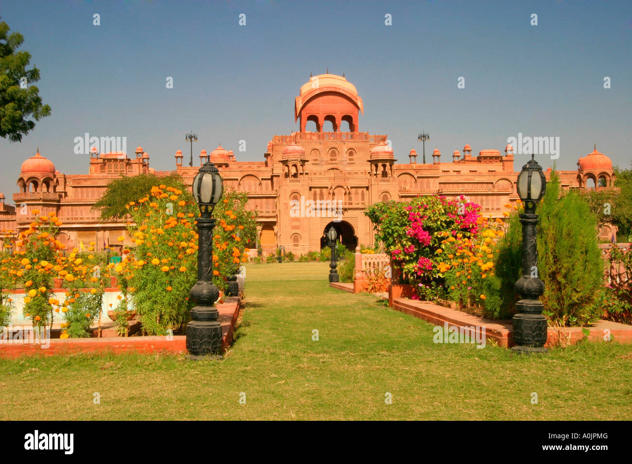 The Lalgarh Palace also known as the Laxmi Niwas Palace Hotel, Bikaner ...