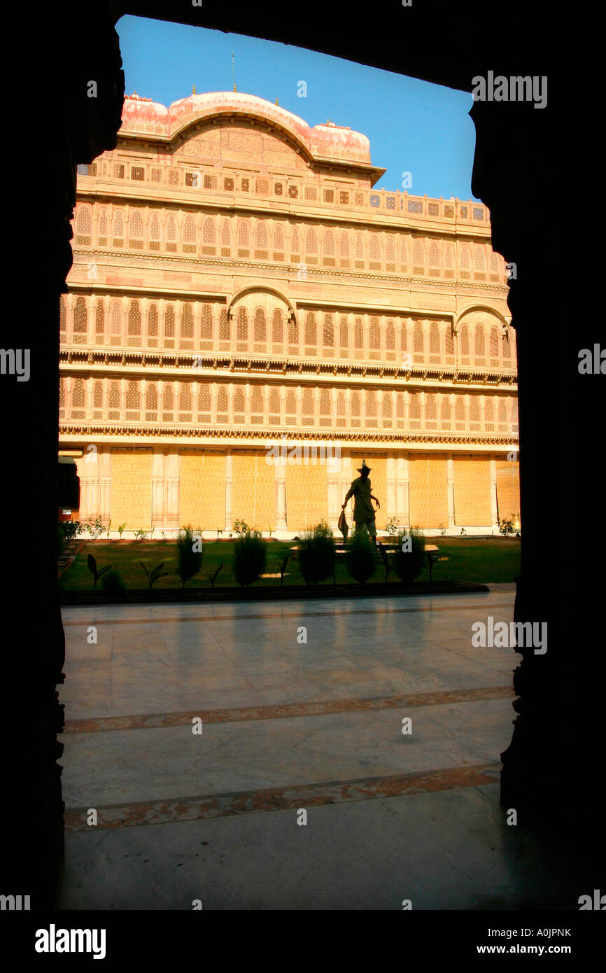 The Lalgarh Palace also known as the Laxmi Niwas Palace Hotel, Bikaner ...