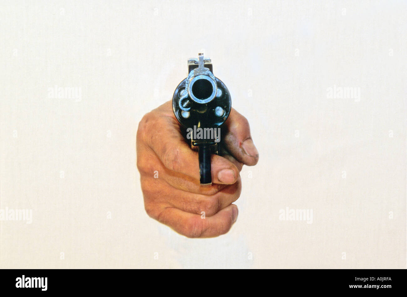 Revolver Hand Pointing At You