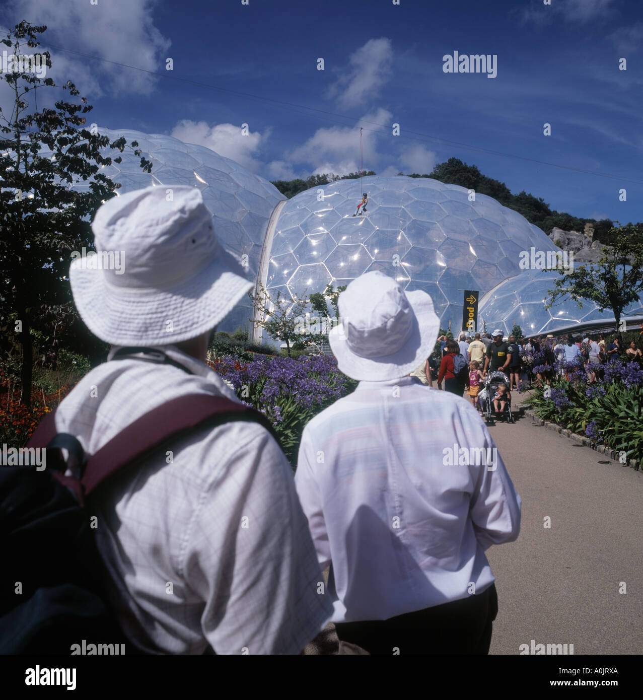 eden project Cornwall Stock Photo - Alamy