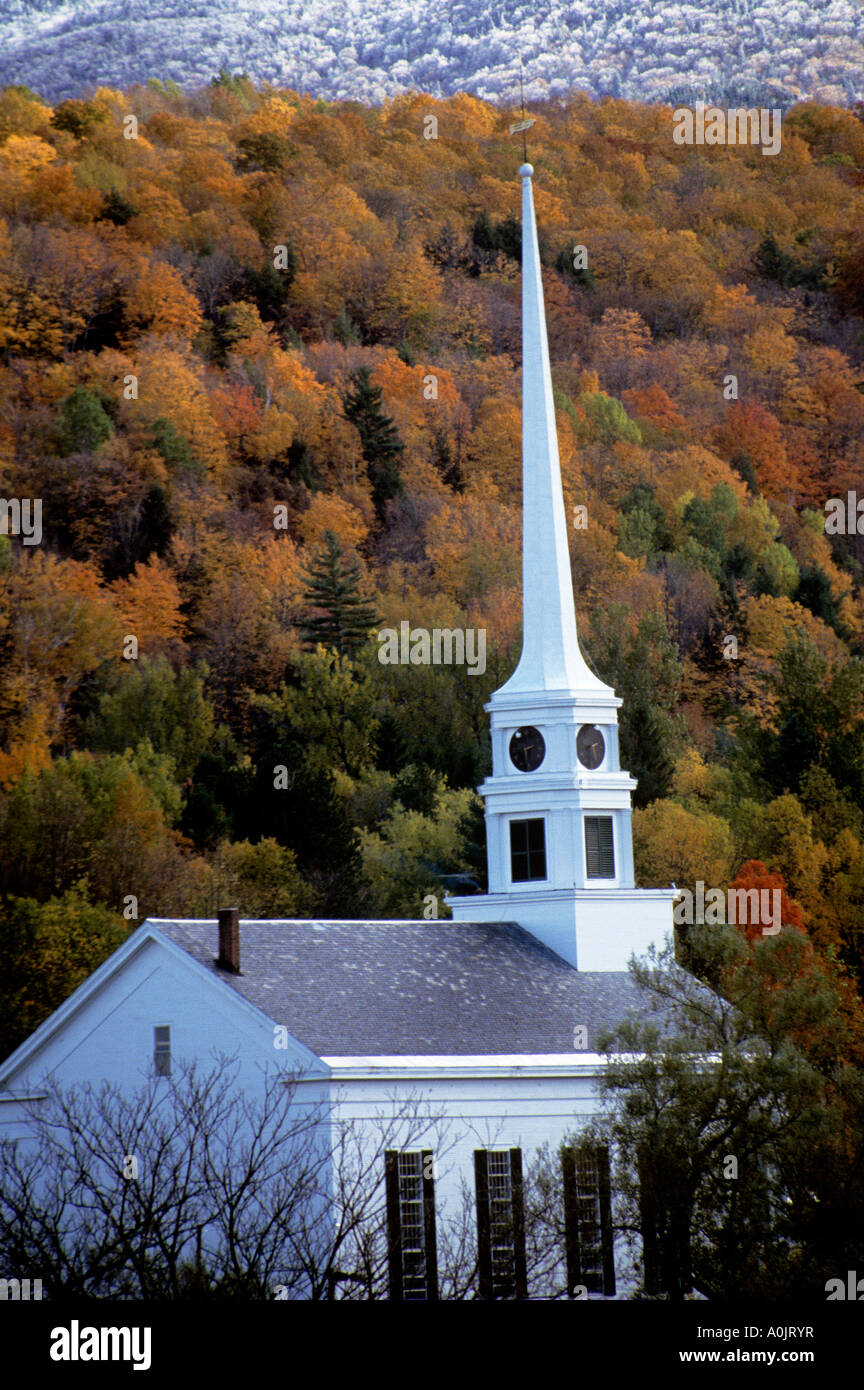 Church steeple among trees hi-res stock photography and images - Alamy