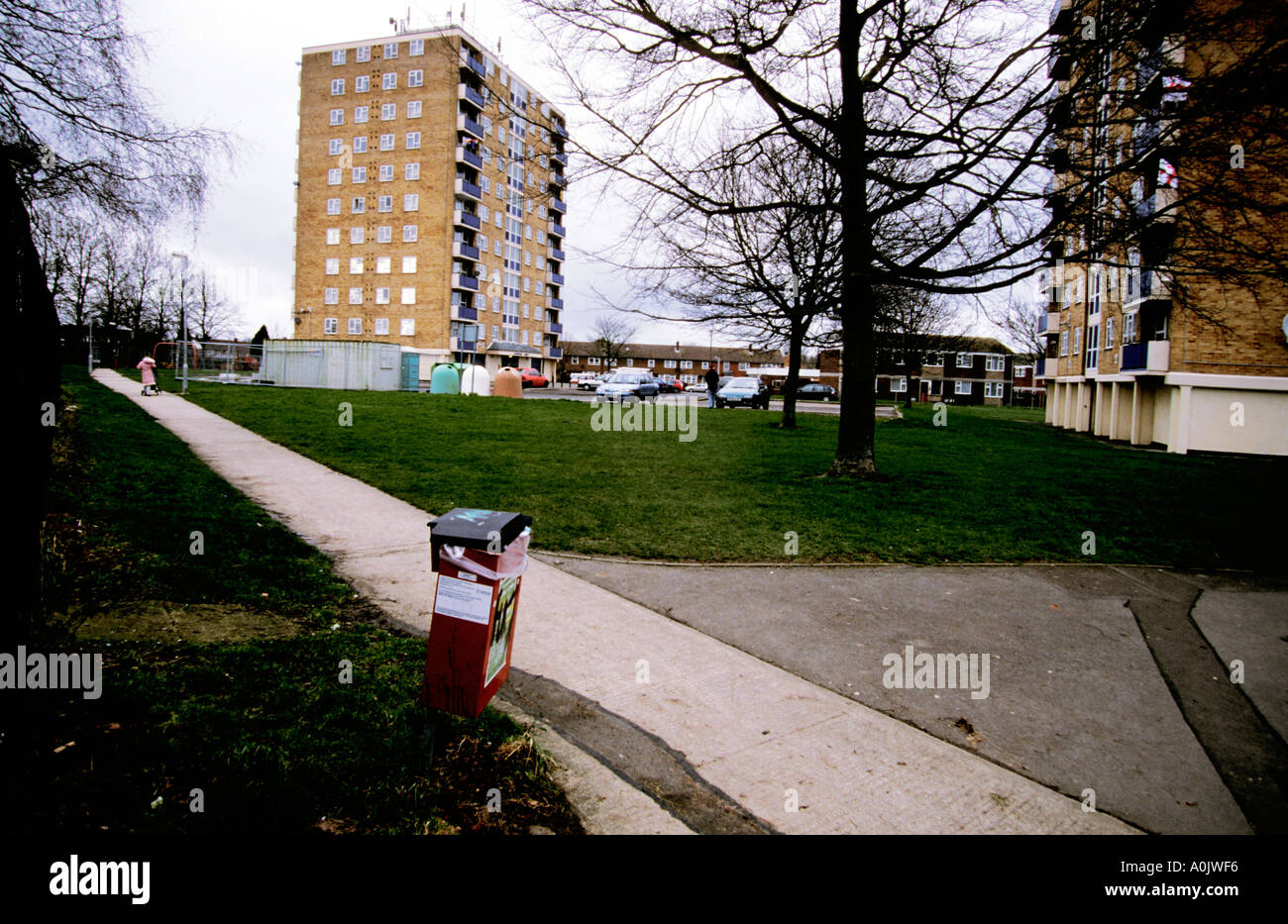 Tower Block Penhill Swindon Wiltshire England Stock Photo - Alamy