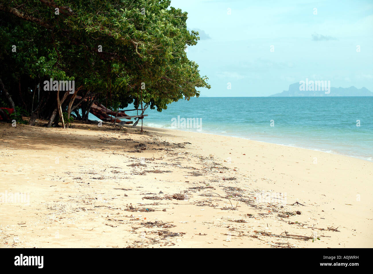 A quiet beach on the island of Bu Bu in Southern Thailand This is one ...