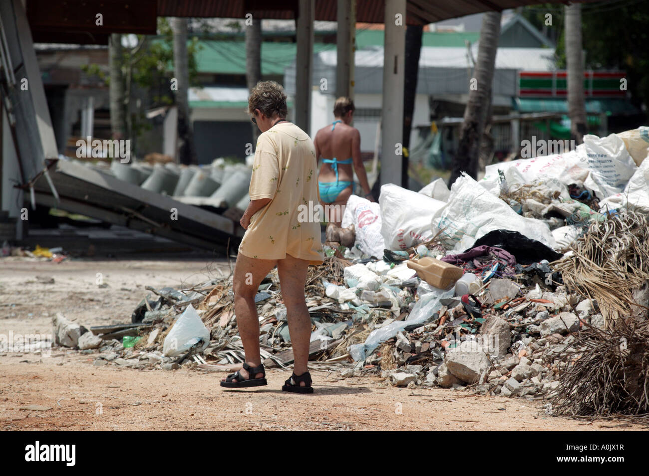 Tsunami and thailand damage hi-res stock photography and images - Alamy
