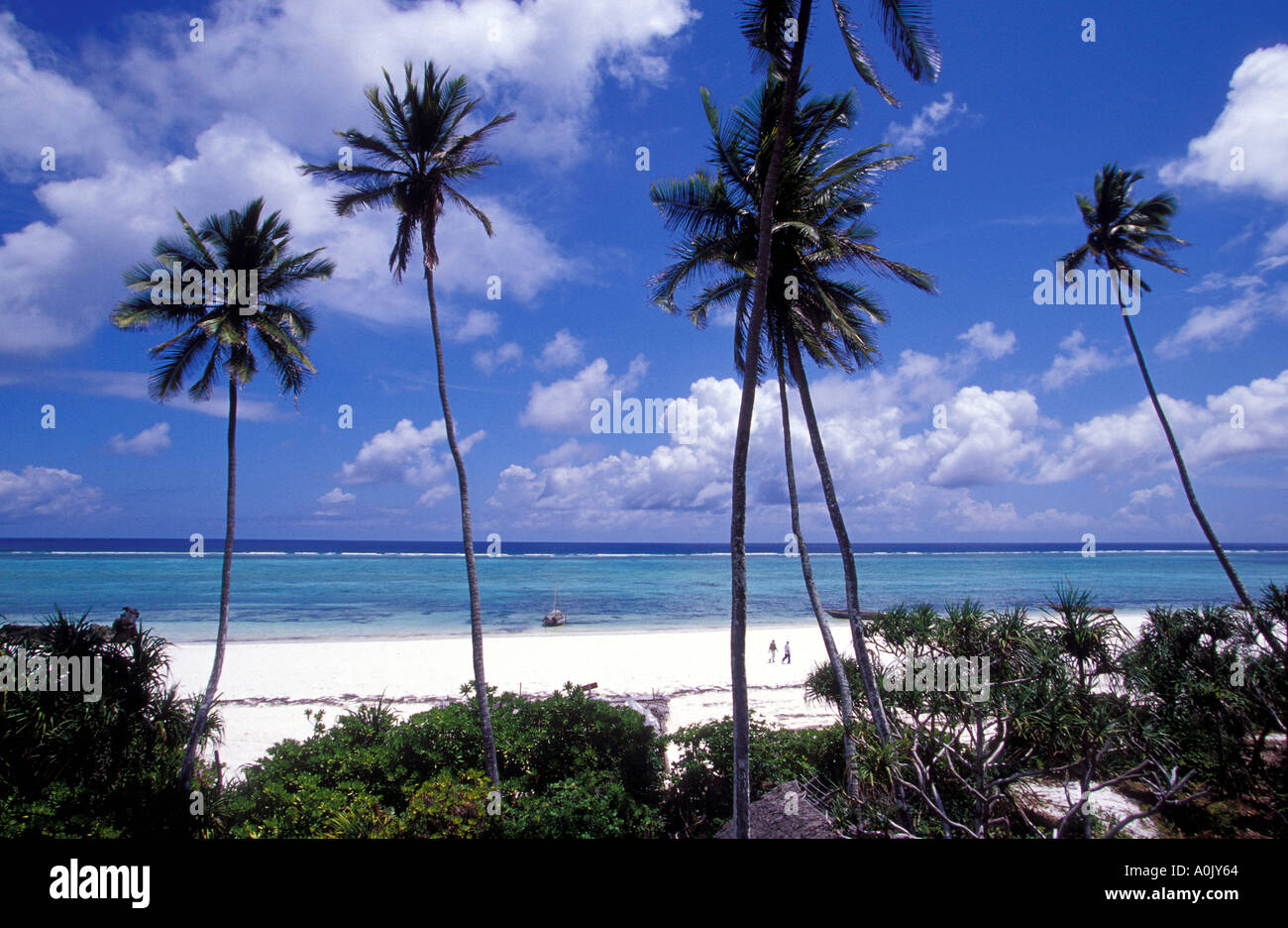 Matemwe beach Zanzibar Tanzania Stock Photo - Alamy