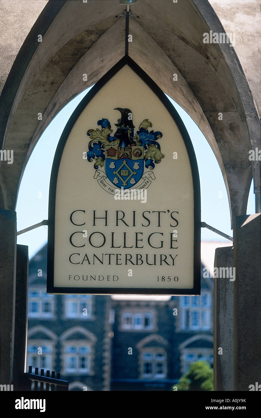 Christ s College Christchurch Stock Photo - Alamy