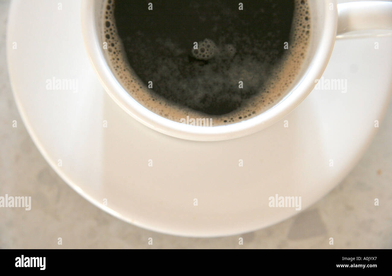 Fresh coffee in cup hi-res stock photography and images - Alamy