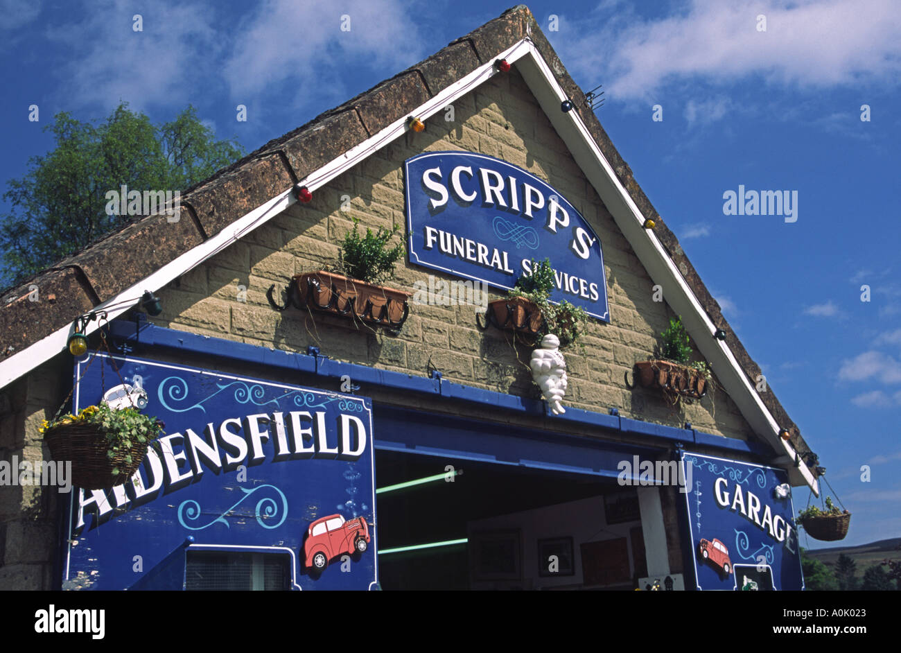 Goathland Scripps Aidensfield garage of Heartbeat television series ...