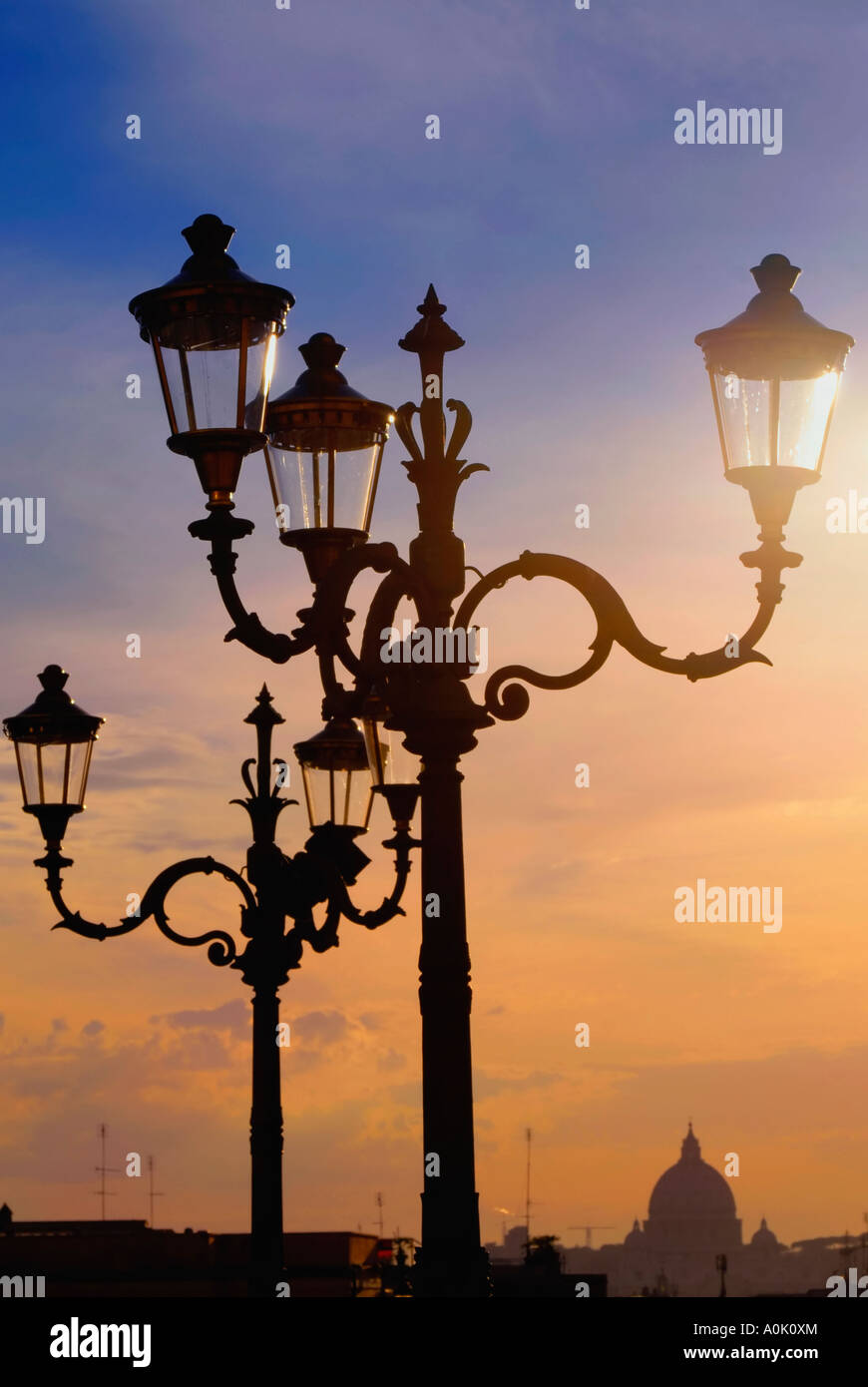 Street Lamp Lamppost Rome High Resolution Stock Photography and Images ...