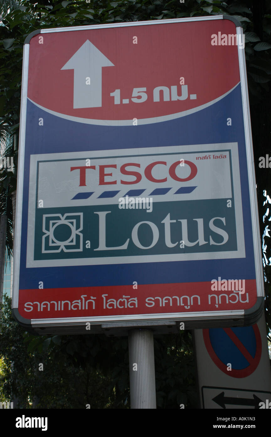 Tesco lotus hi-res stock photography and images - Alamy