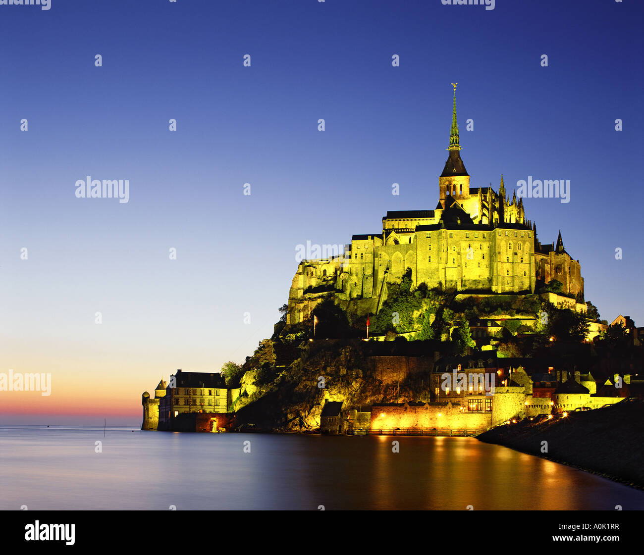 FRANCE NORMANDY MONT ST MICHEL Stock Photo - Alamy