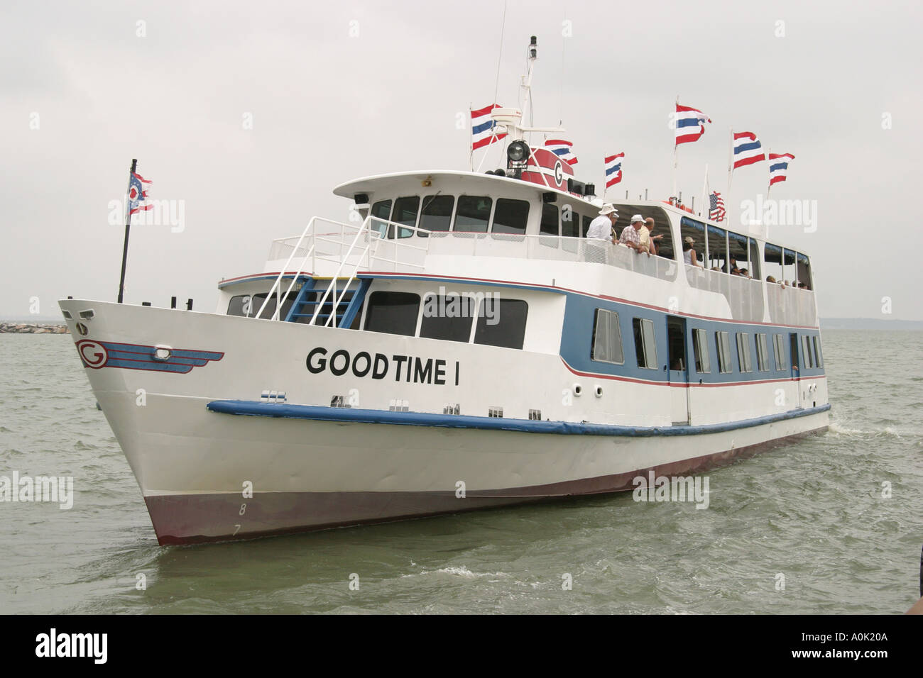 Ohio Lake Erie,Erie County,Sandusky,Goodtime I cruise,tour boat,tourism ...