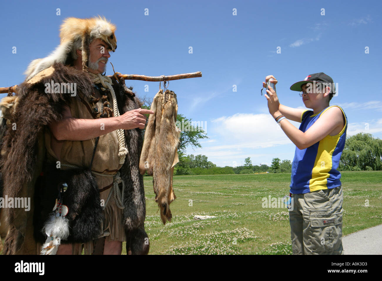 Fort meigs historic site student hi-res stock photography and images ...