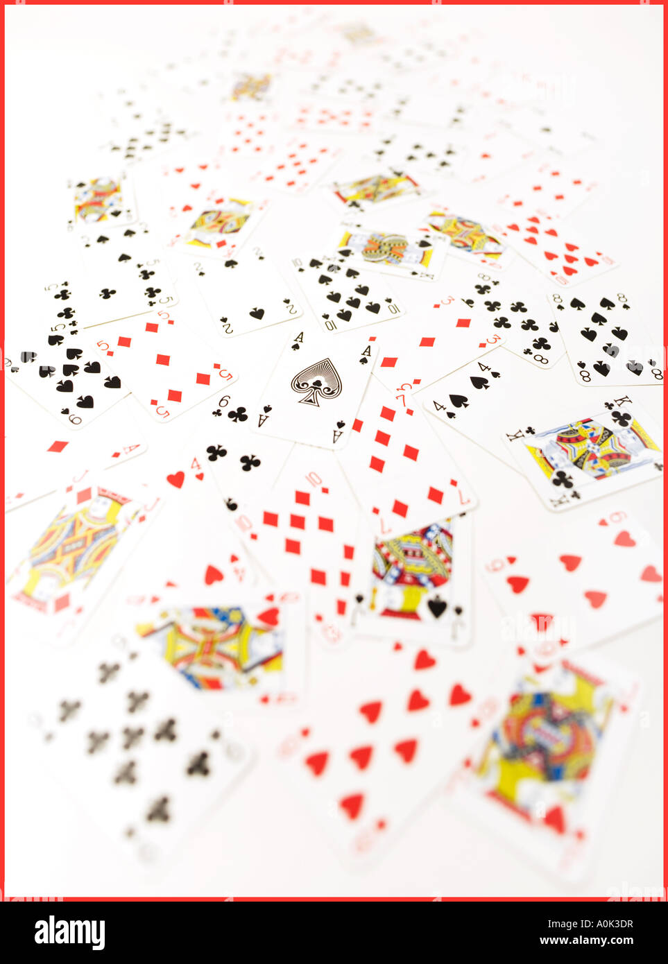 A pack of playing cards Stock Photo - Alamy