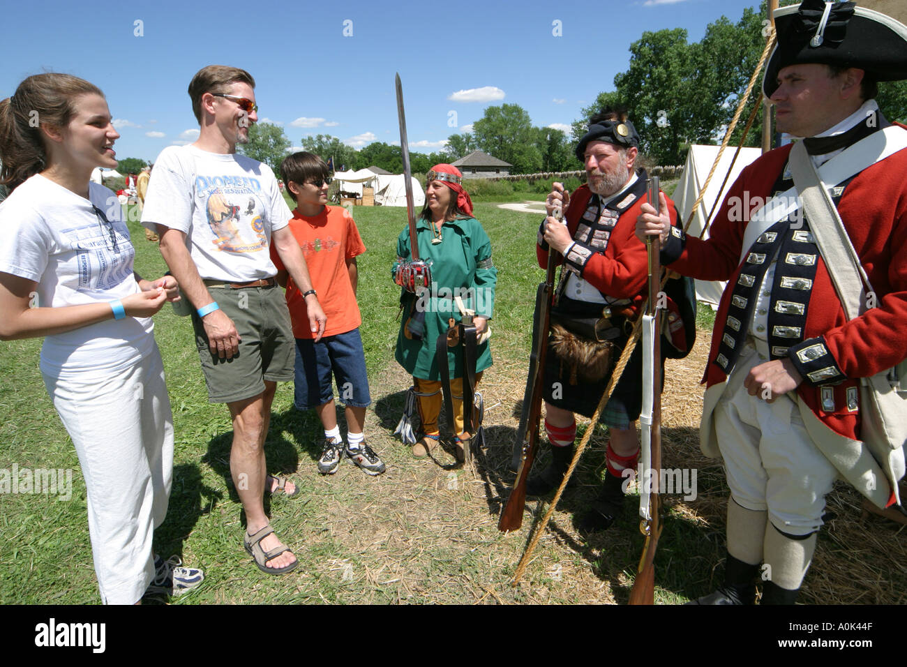 Ohio Perrysburg,Fort Meigs historic Site,Muster on the Maumee,costume ...