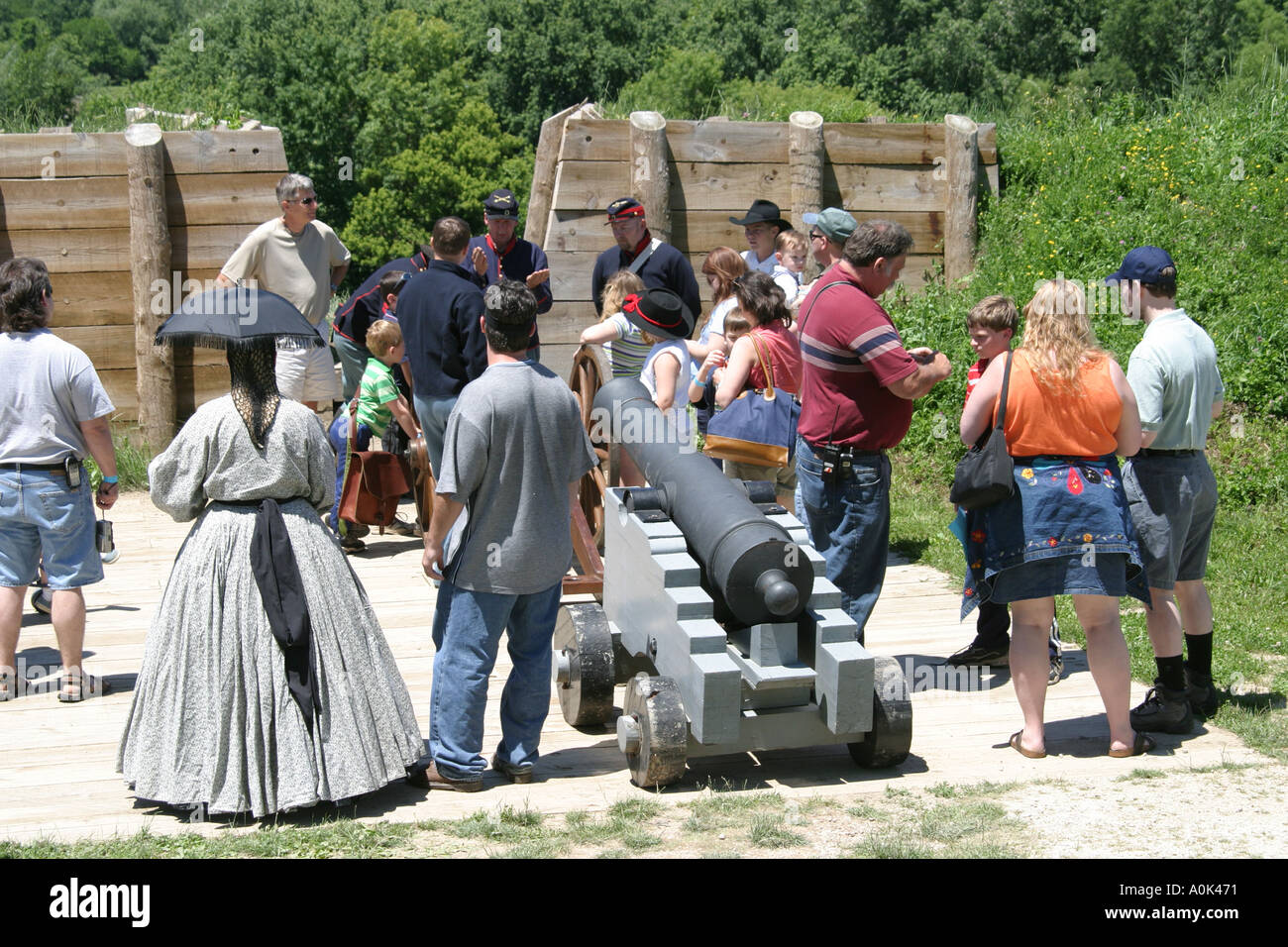 Ohio Perrysburg,Fort Meigs State Memorial Park,Muster on the Maumee ...