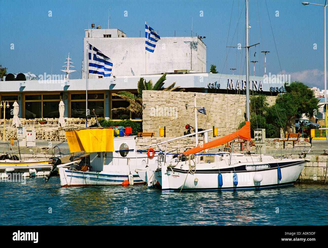 Sailing in Crete Stock Photo - Alamy