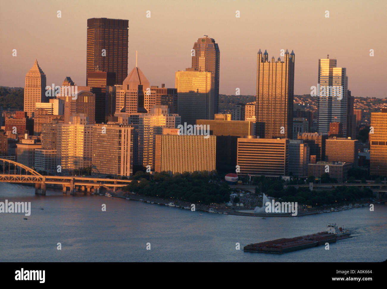 West end overlook park pittsburgh hi-res stock photography and images ...