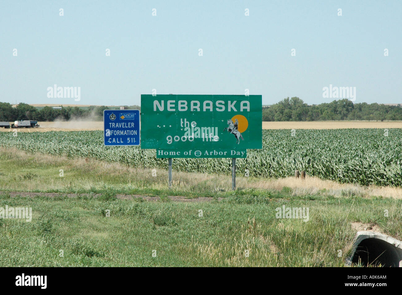 Welcome to nebraska sign hi-res stock photography and images - Alamy