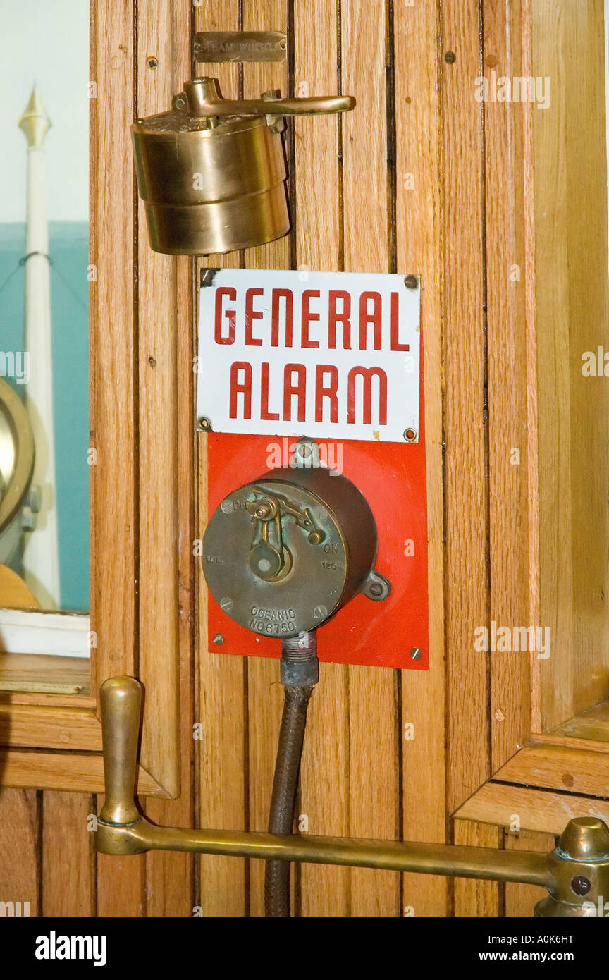 Antique Freighter Warning Alarm at the Port Huron Museum, Port Huron ...