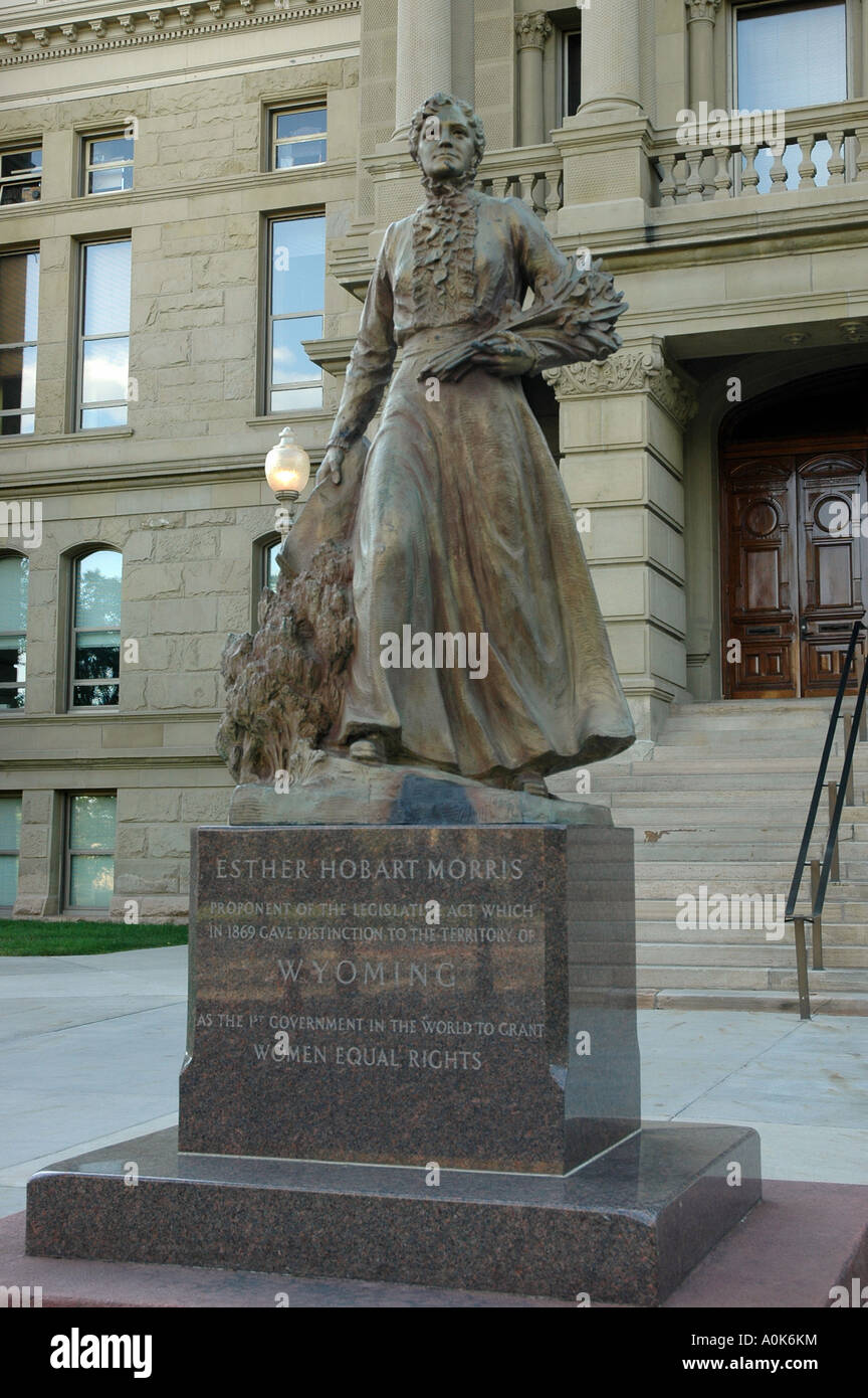 Esther hobart morris statue hi-res stock photography and images - Alamy