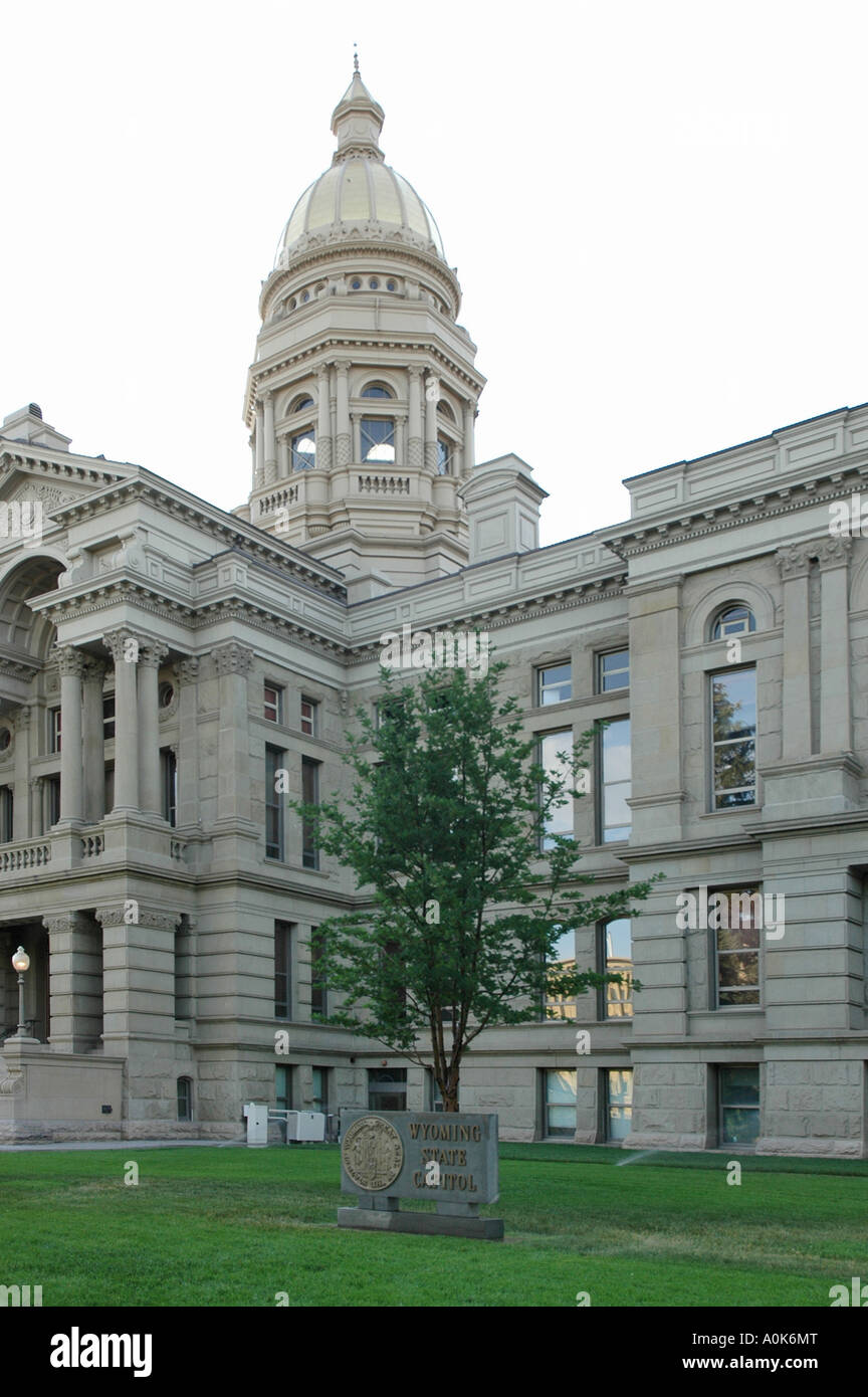Wyoming State Capital, Cheyenne Stock Photo - Alamy