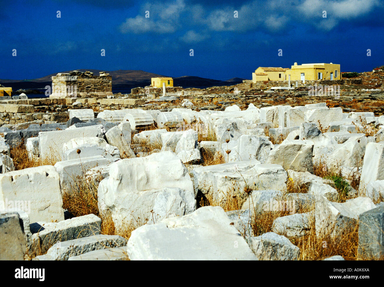 Delos Greek Islands Stock Photo - Alamy