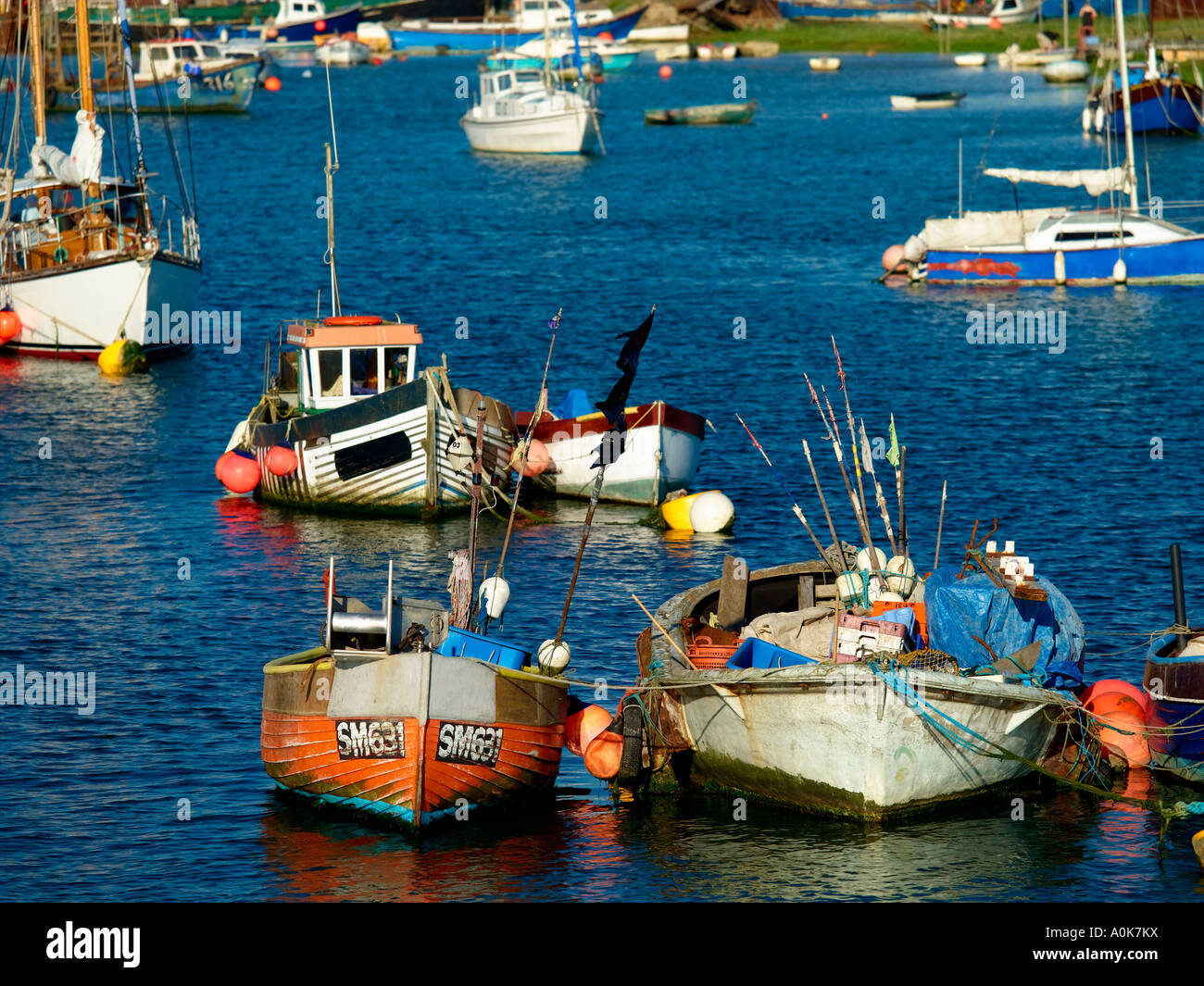 Shoreham Harbour, River Adur Stock Photo - Alamy