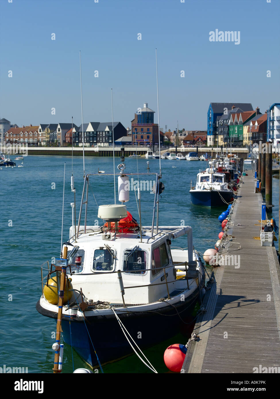 Littlehampton, Harbour Walk Stock Photo - Alamy