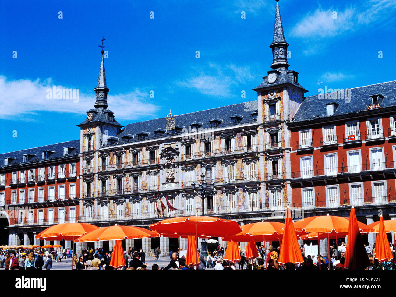 Plaza Mayor, Madrid, Spain Stock Photo - Alamy
