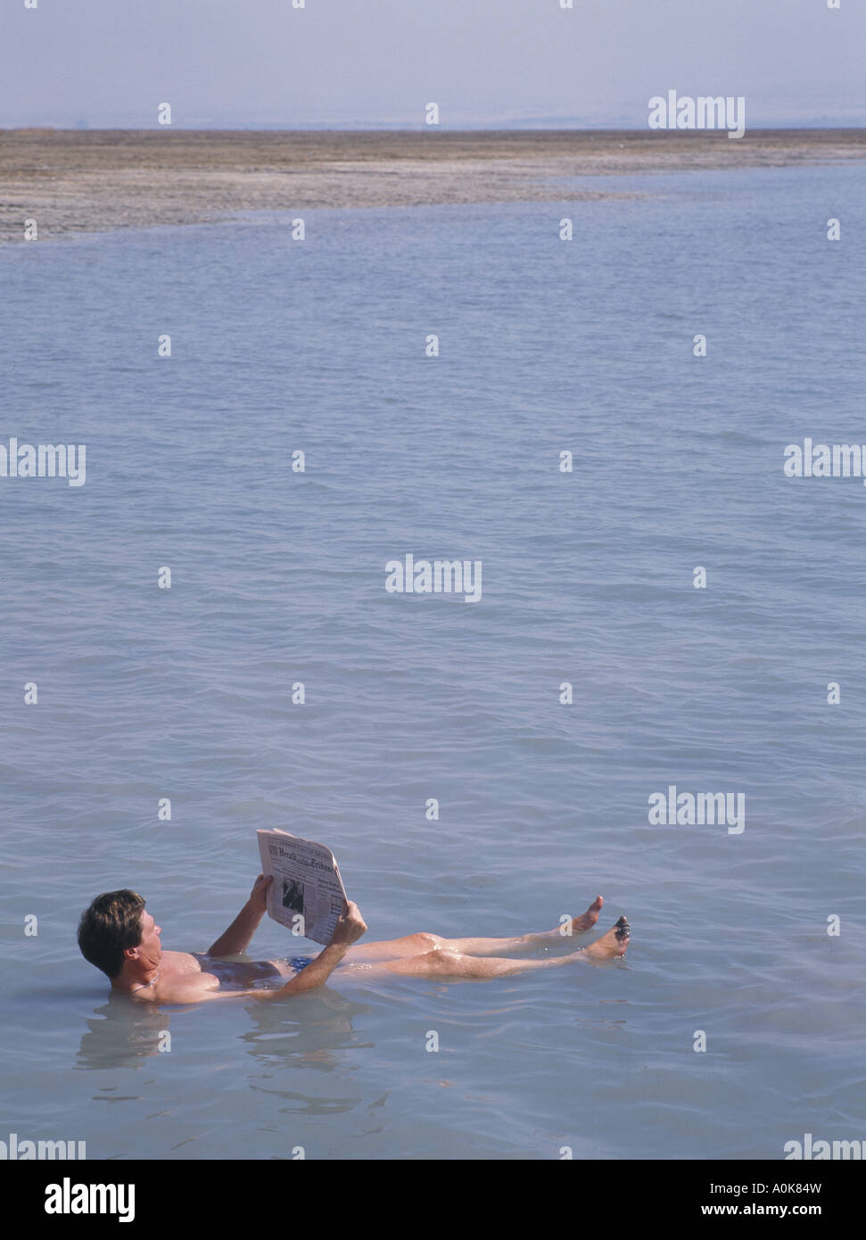 Dead Sea Floating Stock Photo - Alamy