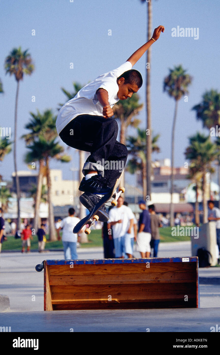 Venice Beach, Skateboarding Stock Photo - Alamy