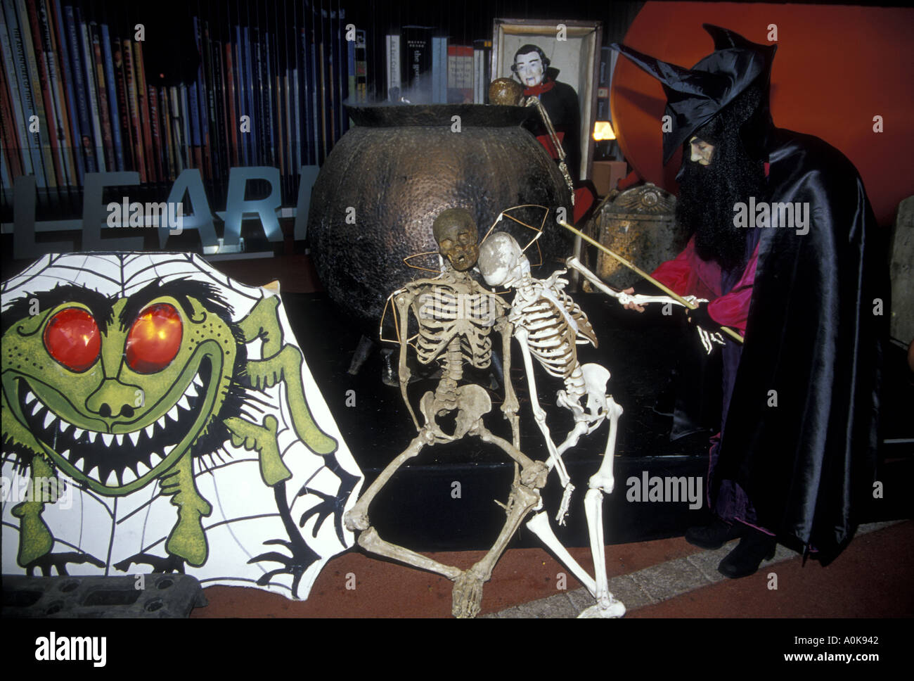 HALLOWEEN spooky creatures on October 31st Stock Photo - Alamy