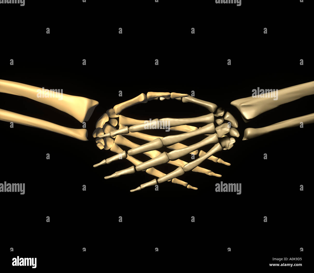 Skeleton handshake hi-res stock photography and images - Alamy