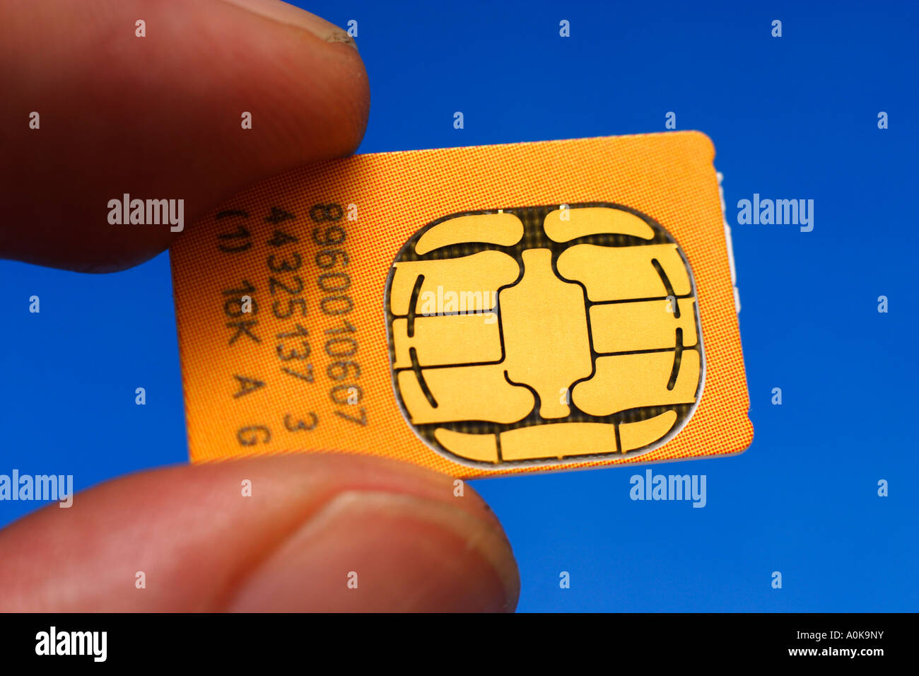 hand holding SIM card for mobile phone Stock Photo - Alamy