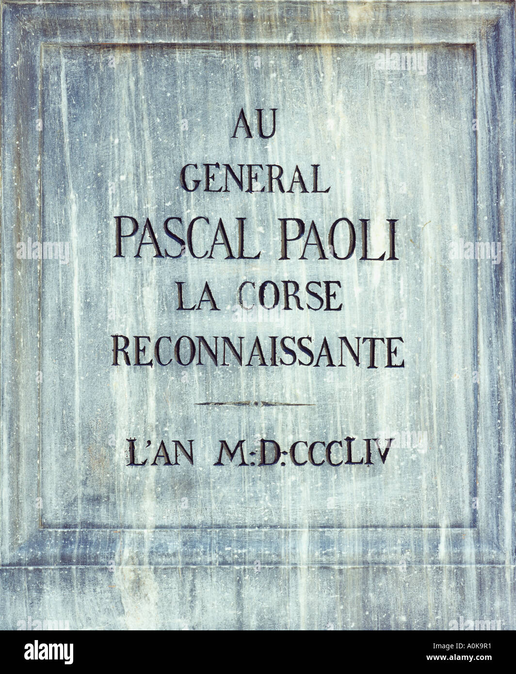 Statue pascal paoli in corte hi-res stock photography and images - Alamy