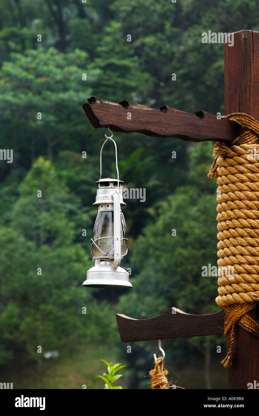 traditional oil lamp from malaysia Stock Photo - Alamy