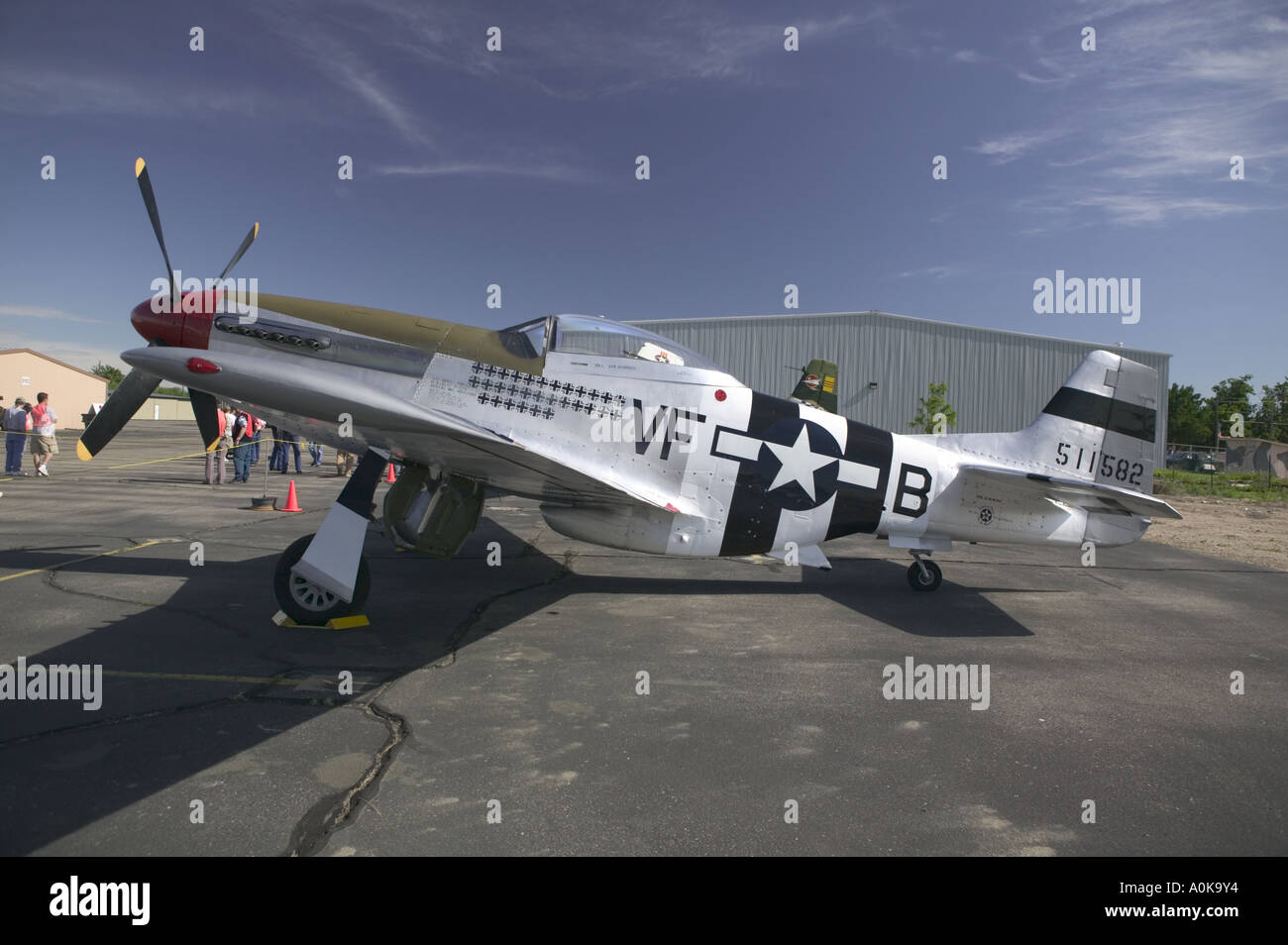 North American P51 Mustang fighter Stock Photo - Alamy