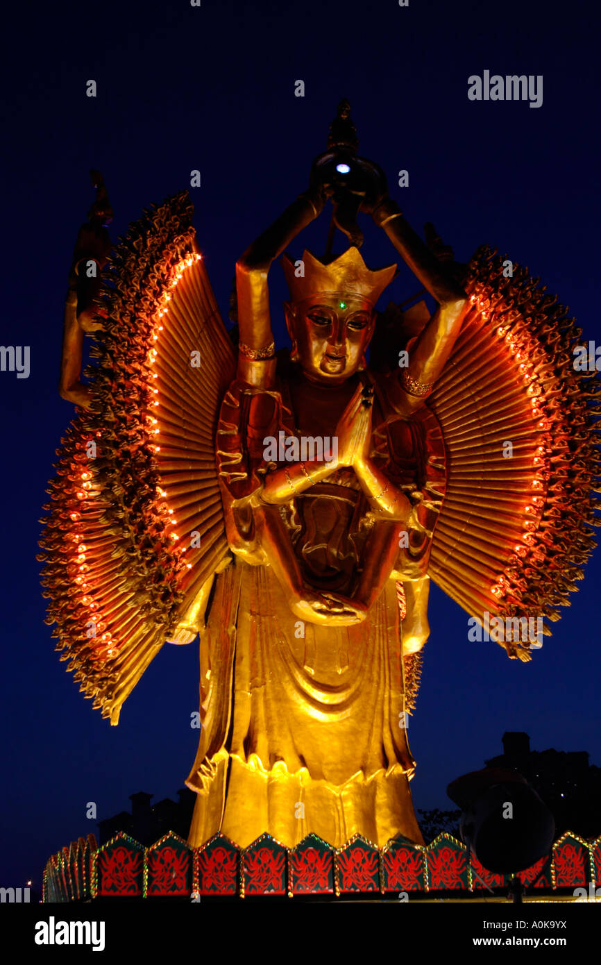 Thousand eyes and hands of the God of Mercy. Lantern inspired by the ...