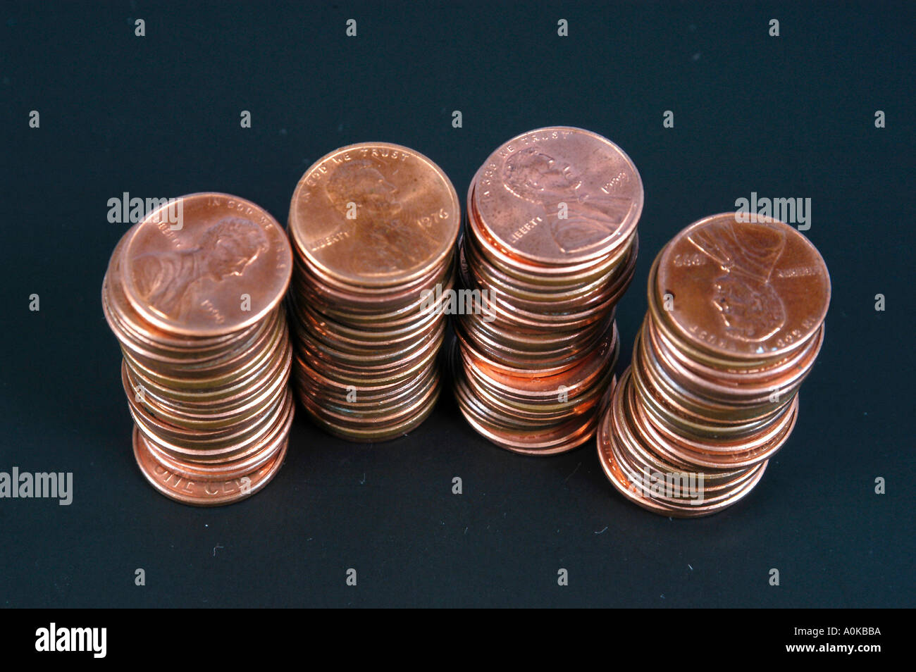 Stack of Money Stock Photo - Alamy