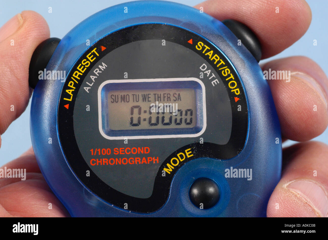 Digital Stop Watch Stock Photo - Alamy