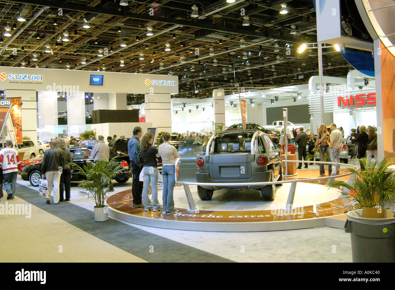 International Automobile Show at Cobo Hall Detroit Michigan Stock Photo ...
