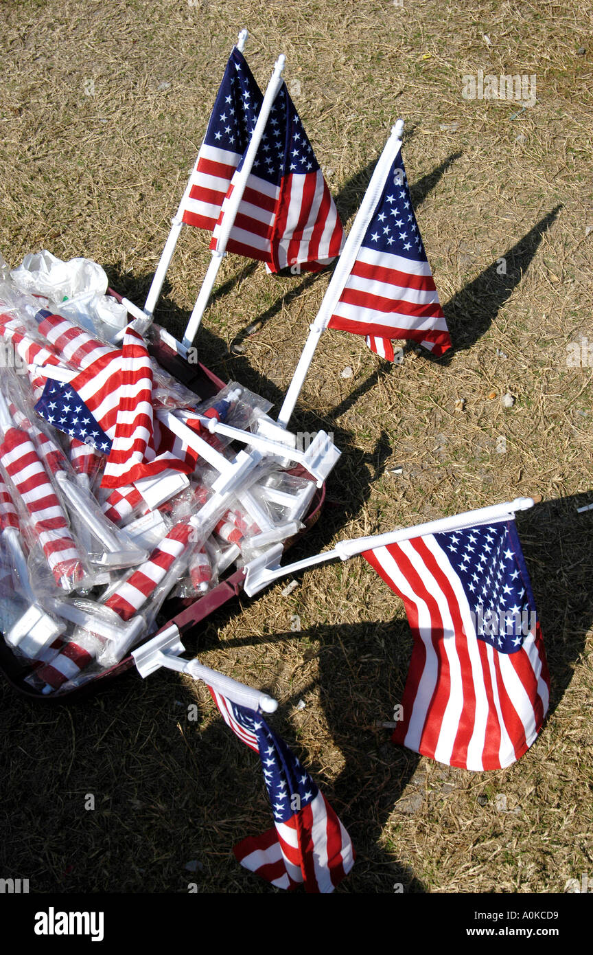 Patterns of Colorful American Flags Stock Photo - Alamy