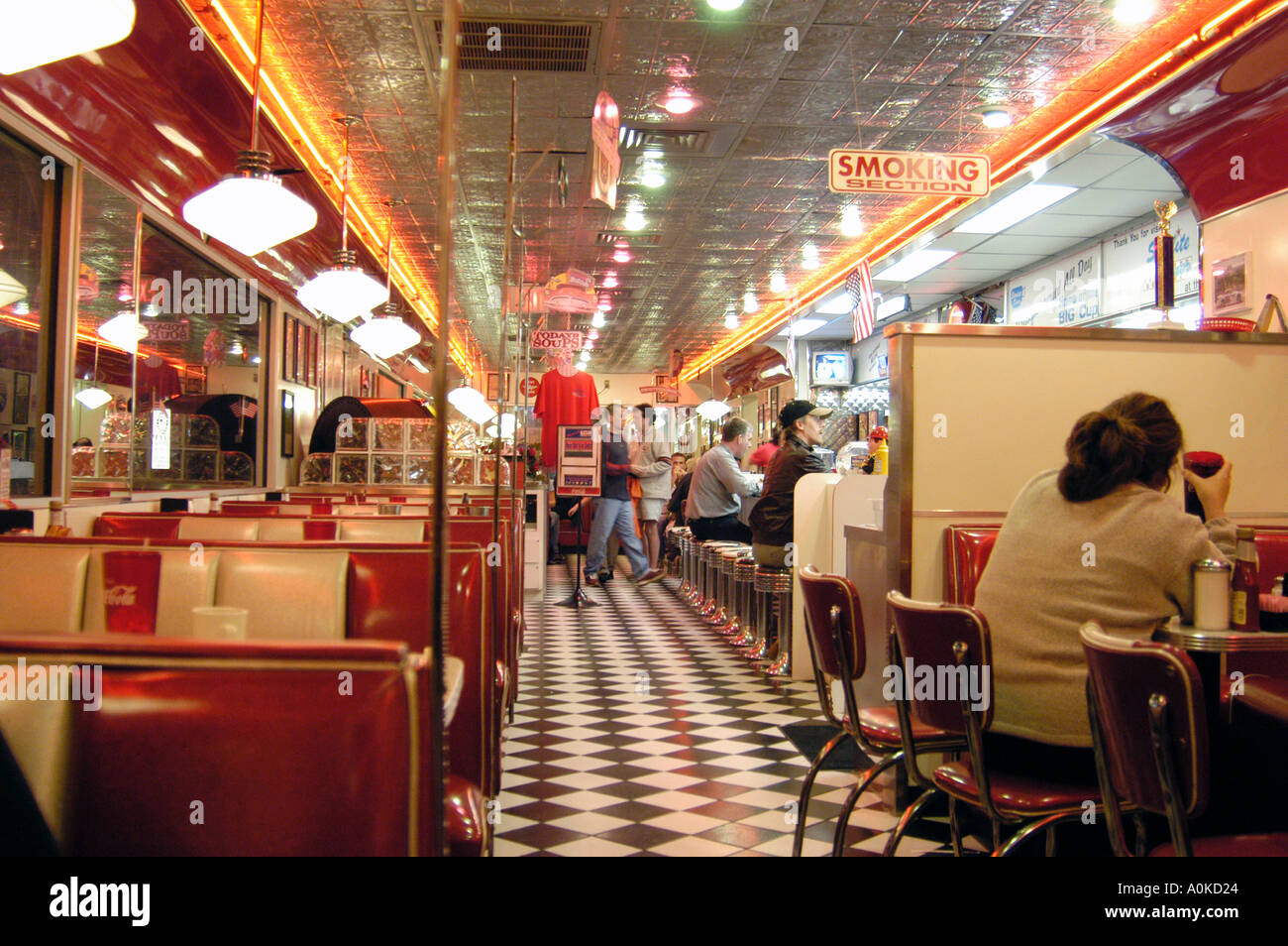 Diner hi-res stock photography and images - Alamy