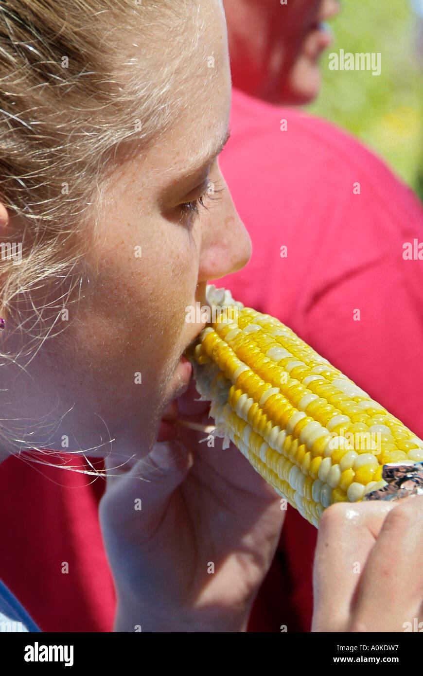 Teen Corn On The Cob Stock Photos & Teen Corn On The Cob Stock Images ...